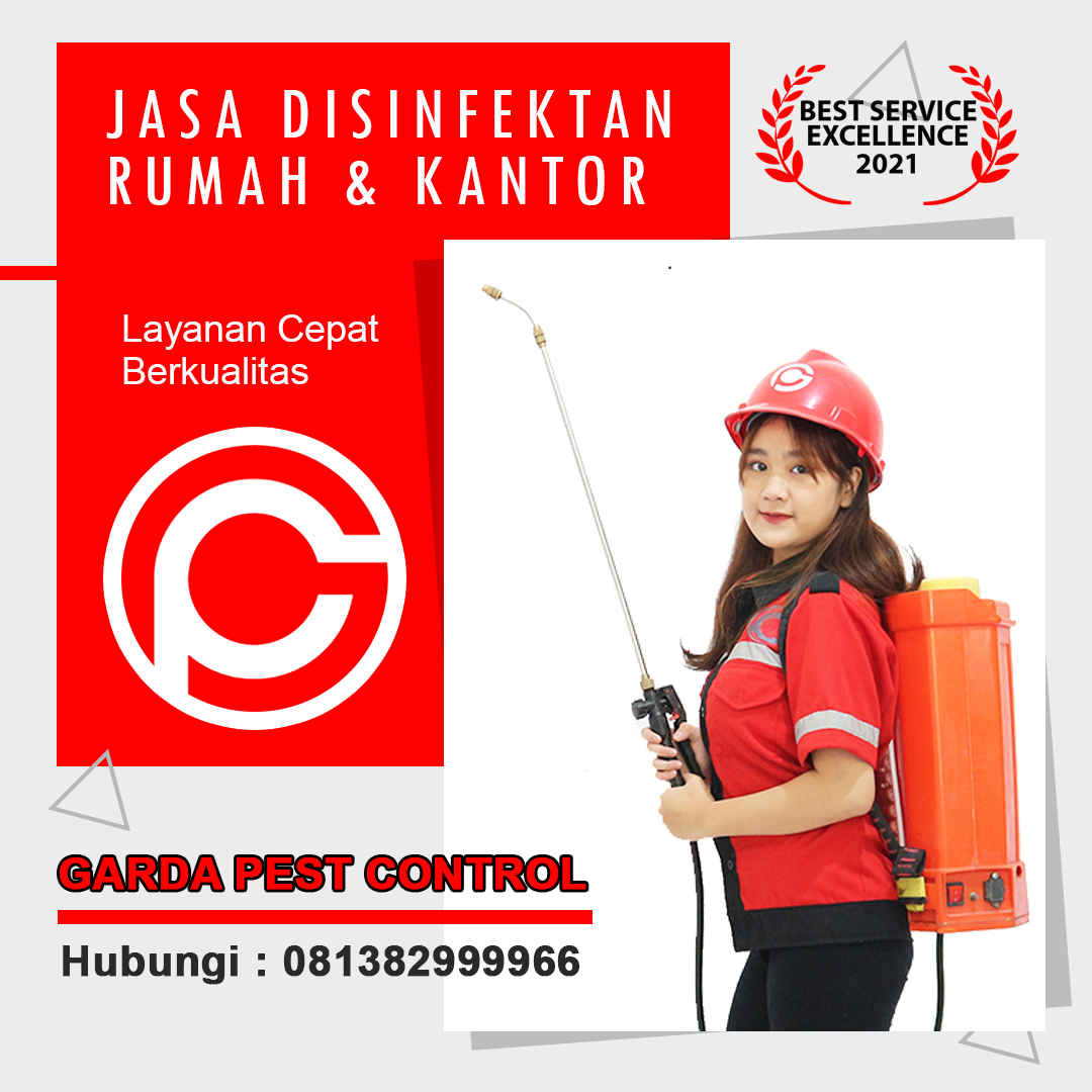 HP: 081382999966 Jasa Disinfektan Rumah | Garda Pest Indonesia